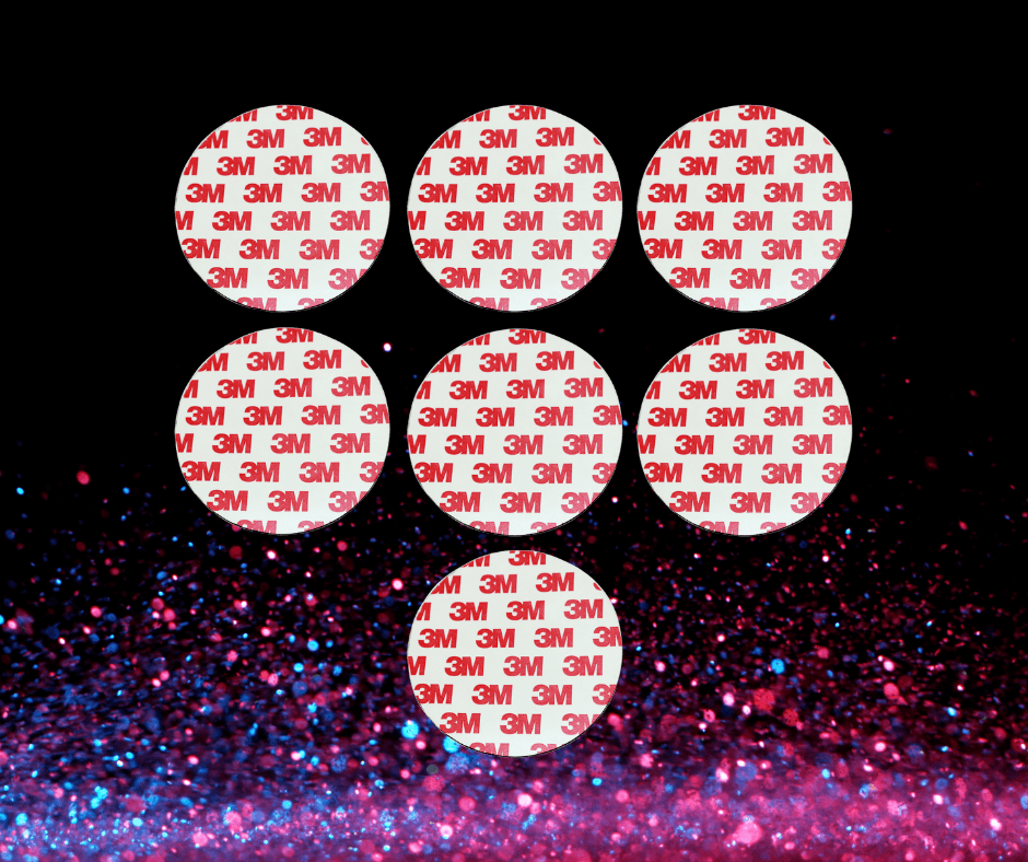 3M sticker Smoke Alarm magnetic mounting plates 70mm 7 Pack – The Smoke ...