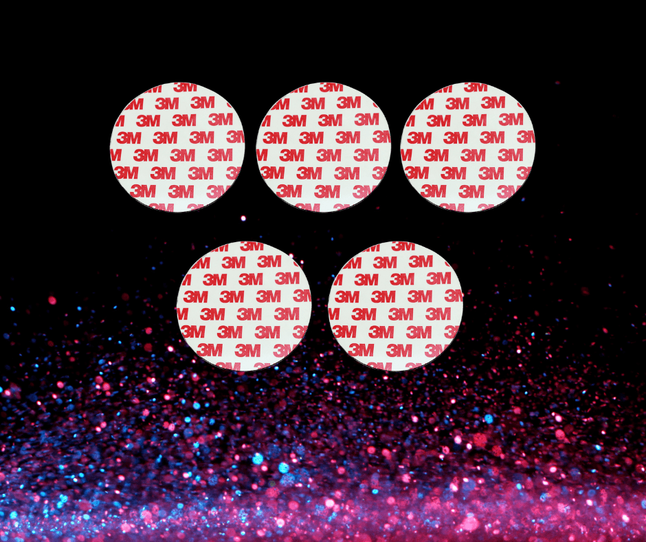 5 Pack of 3M sticker Smoke Alarm magnetic mounting plates 70mm – The ...