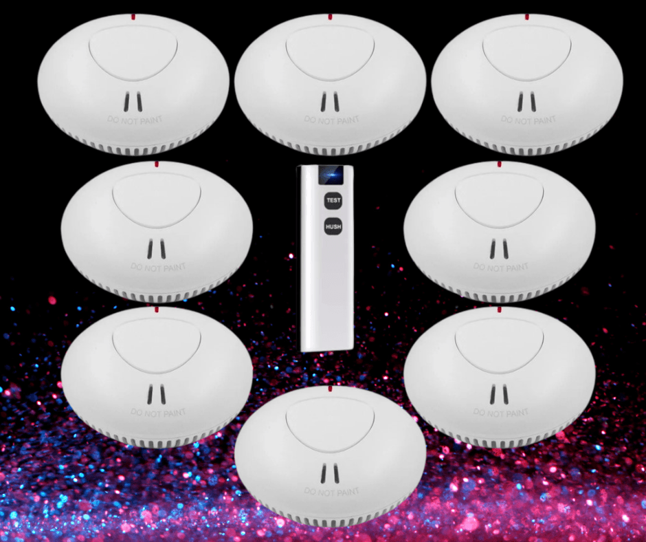 ANKA SMOKE ALARM 8 PACK WITH BONUS REMOTE CONTROL – The Smoke Alarm Store