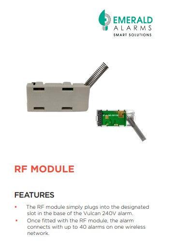 Emerald RF Module for the Vulcan Series 240-volt hardwired smoke alarms ...