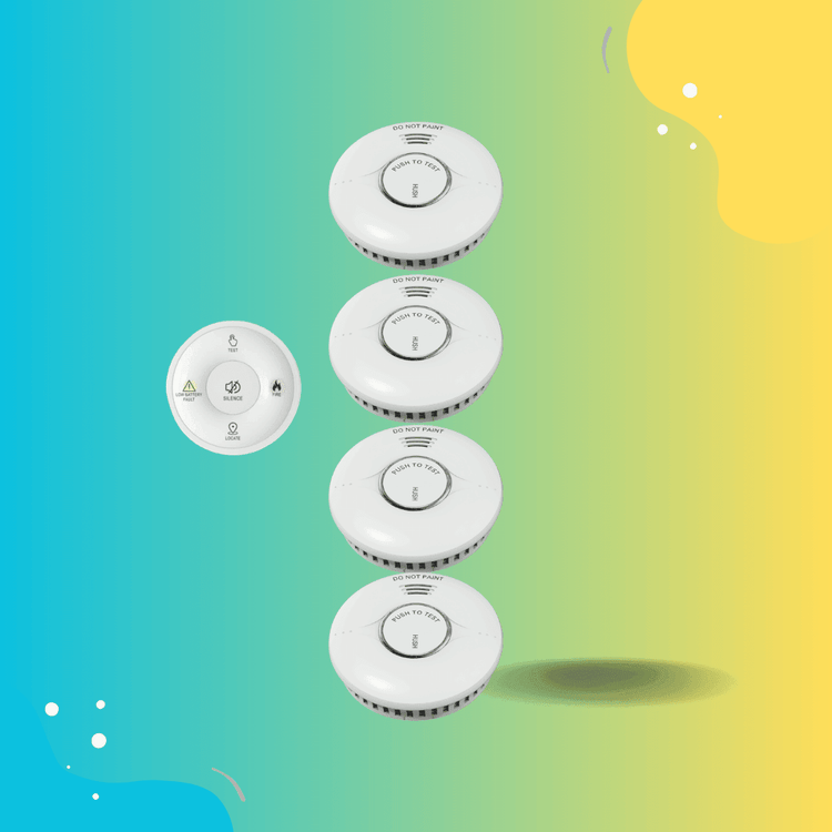 Emerald Smoke Alarms Photoelectric Interconnected – The Smoke Alarm Store
