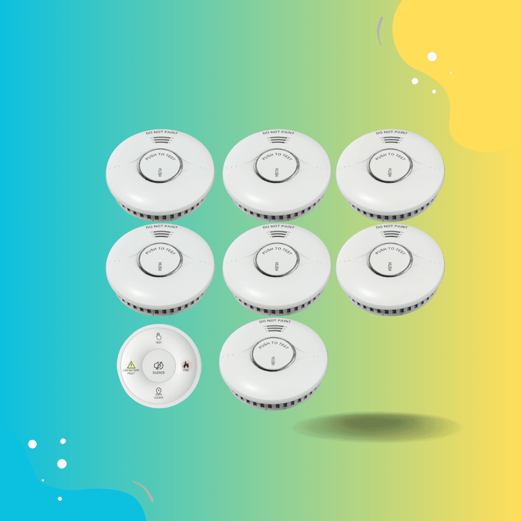 Emerald Smoke Alarms Photoelectric Interconnected – The Smoke Alarm Store