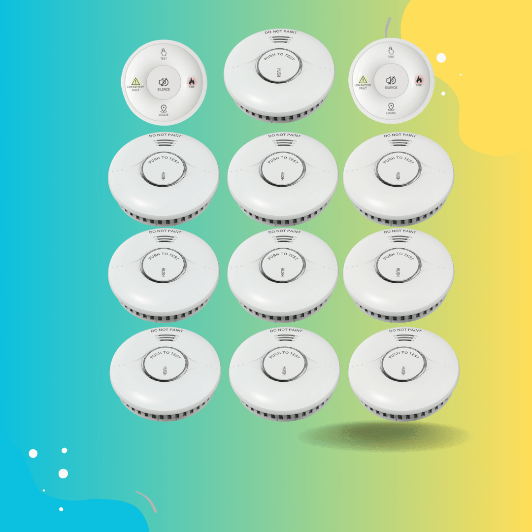 Emerald Smoke Alarms 10 Pack with Bonus Remote Controls. – The Smoke ...