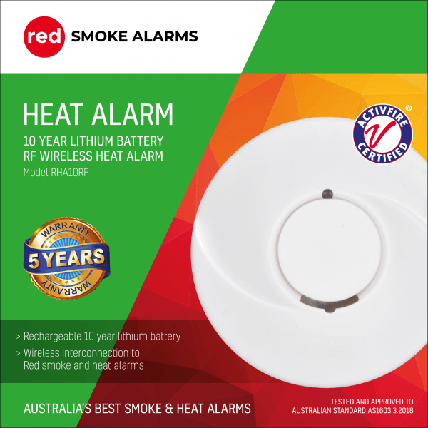 Red Smoke Alarms Photoelectric Interconnected Wireless – The Smoke ...