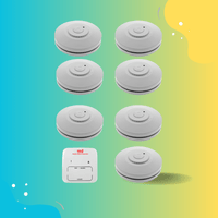 Red Smoke Alarms Photoelectric Interconnected Wireless – The Smoke ...