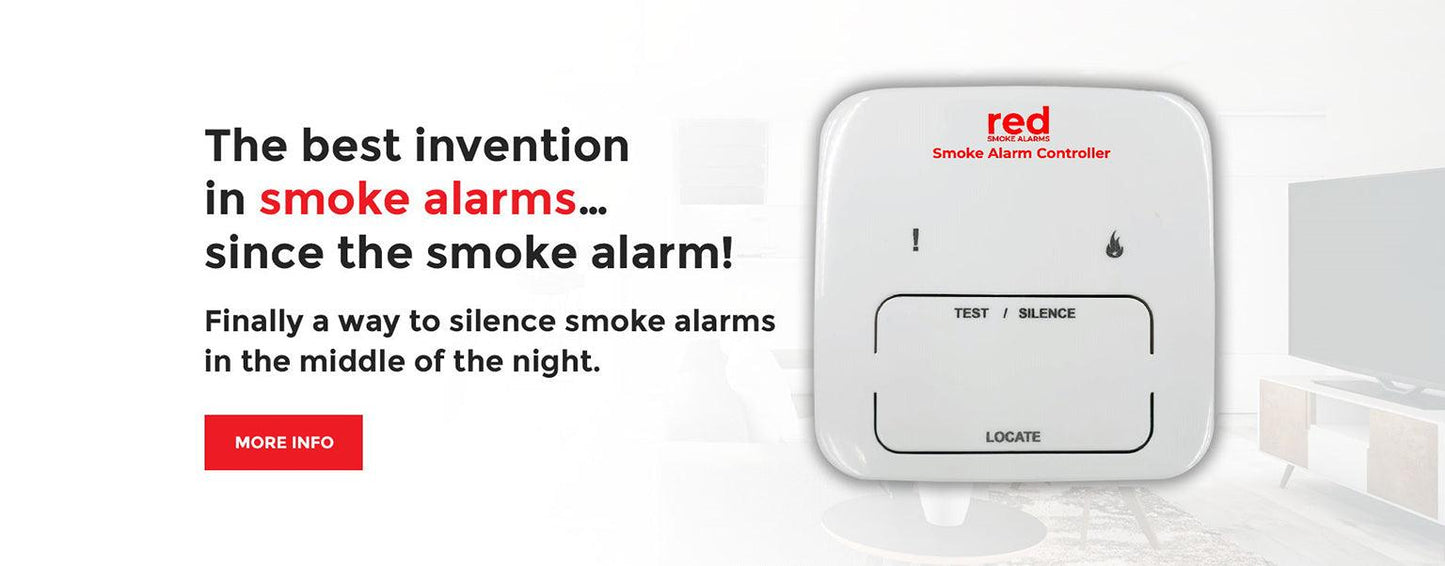 Red Smoke Alarm Remote Control – The Smoke Alarm Store